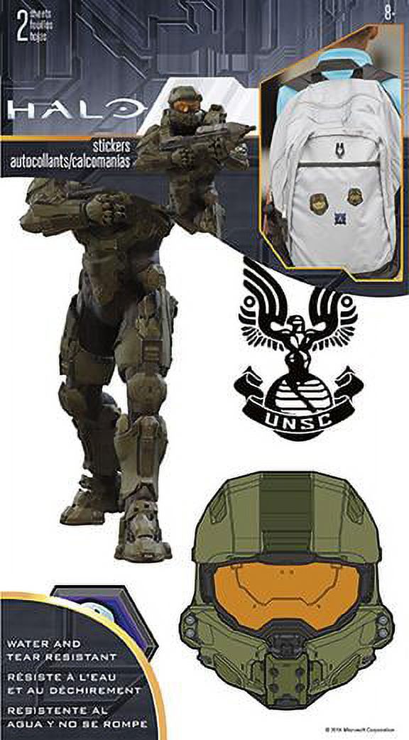 Halo Tyvek Stickers - 2 Sheet - Walmart.com