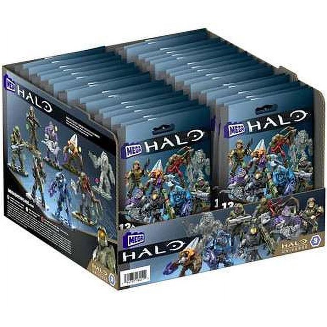 Mega Construx Halo: Universe Series 3 Mystery Box Micro Action Figure ...