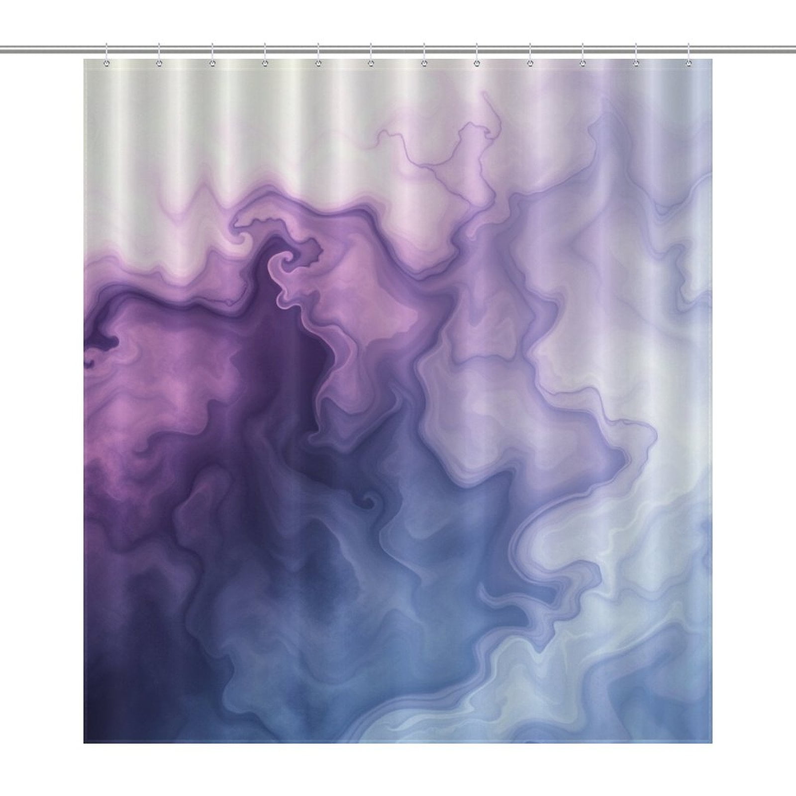 Halo Vortex Bathing Curtain Bathroom Shower Curtain Waterproof With 12 ...