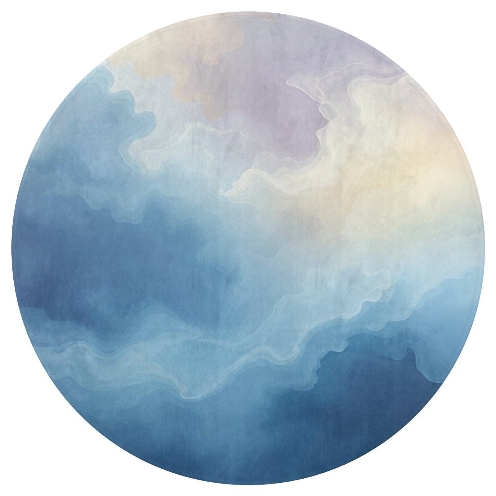 Halo Vortex Circular Carpet Floor Mat Living Room Sofa Room Bed Rug ...