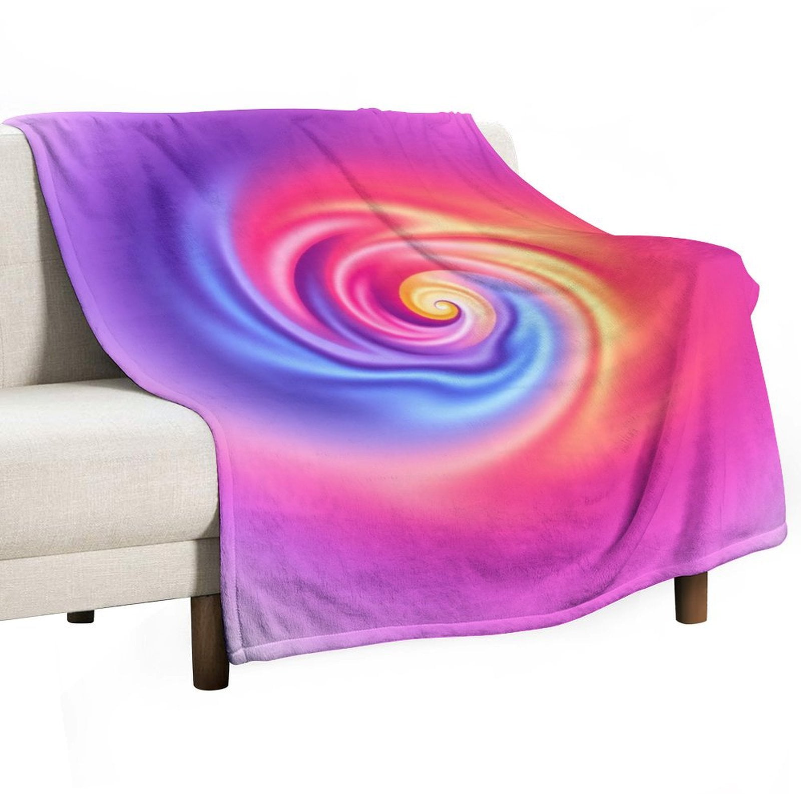 Halo Vortex Plush Throw Blankets Cartoon Cute Blanket for Bedding ...