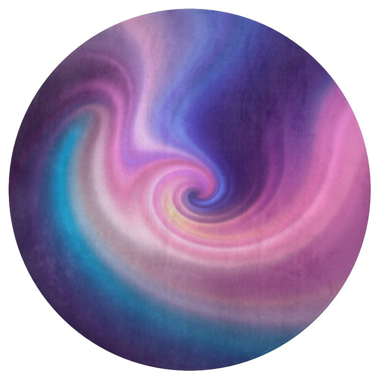 Halo Vortex Round Area Rug Floor Carpets Washable Indoor Floor Area Mat ...