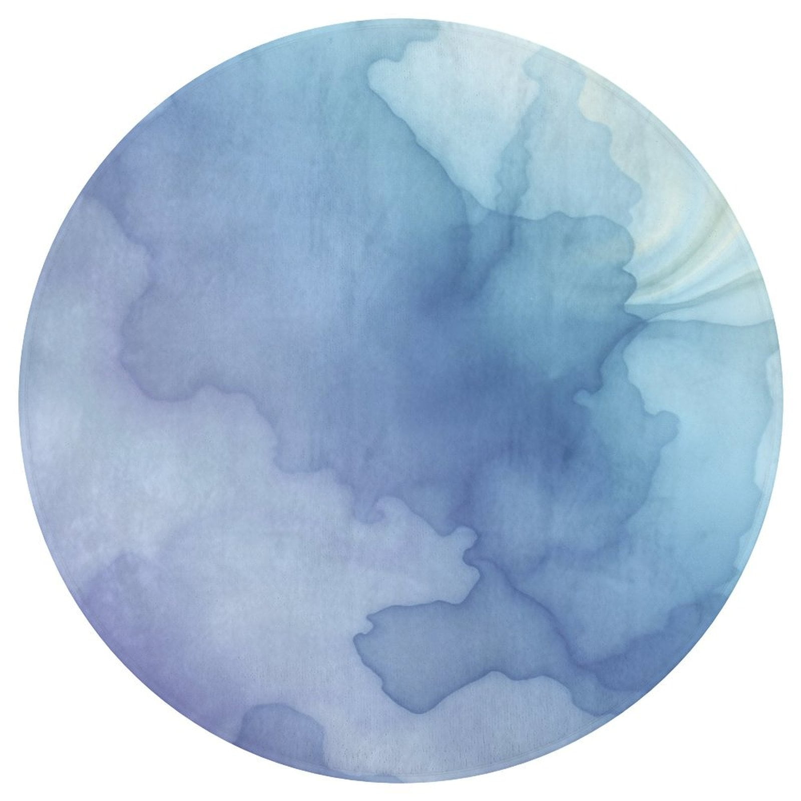 Halo Vortex Round Area Rug Floor Carpets Washable Indoor Floor Area Mat ...