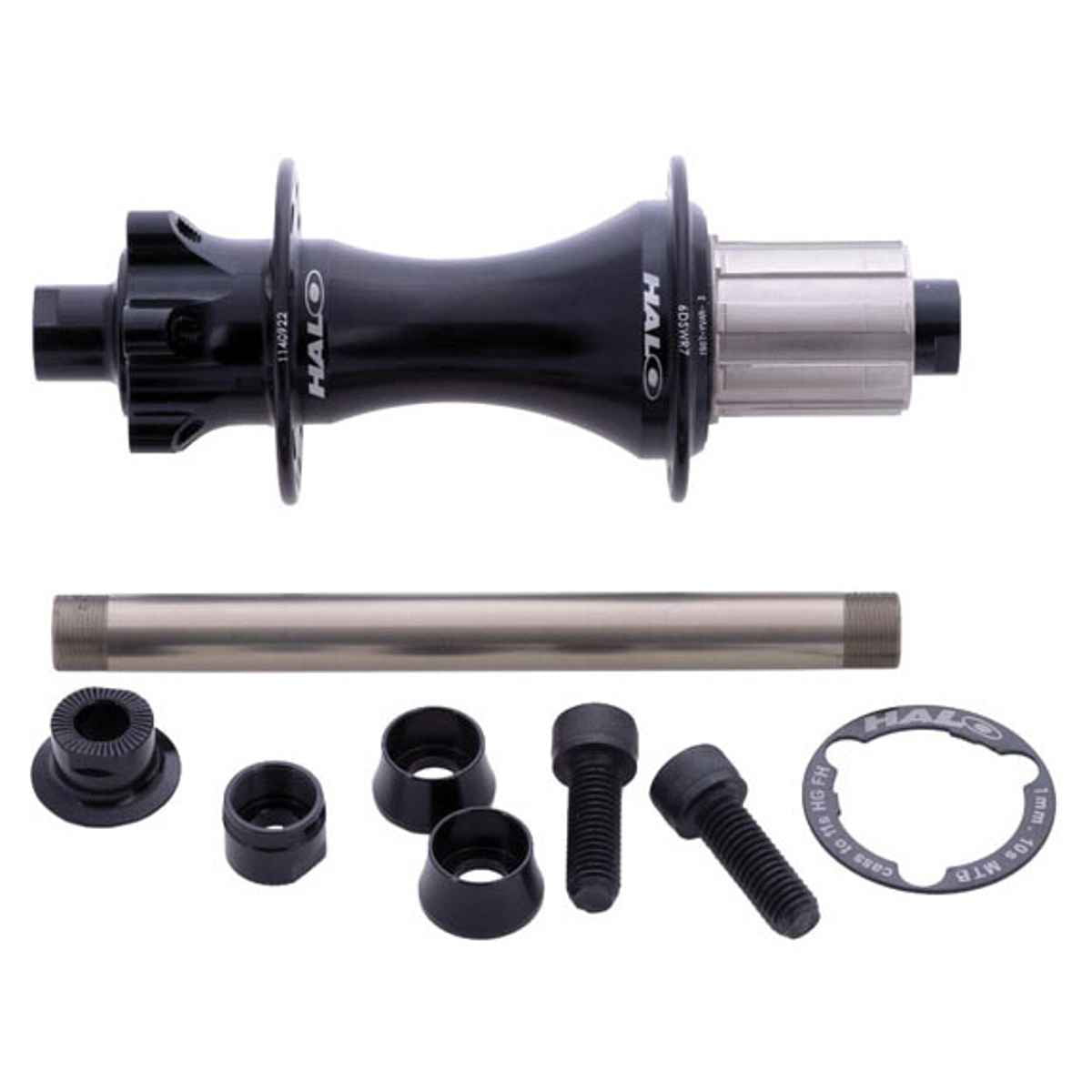 Halo Wheels Fat Bike 170 Rear Hub - Hg Freehub - 32H - Black ...