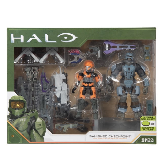 Halo “Word of Halo” Banished Checkpoint - 4 inch Figures and World ...