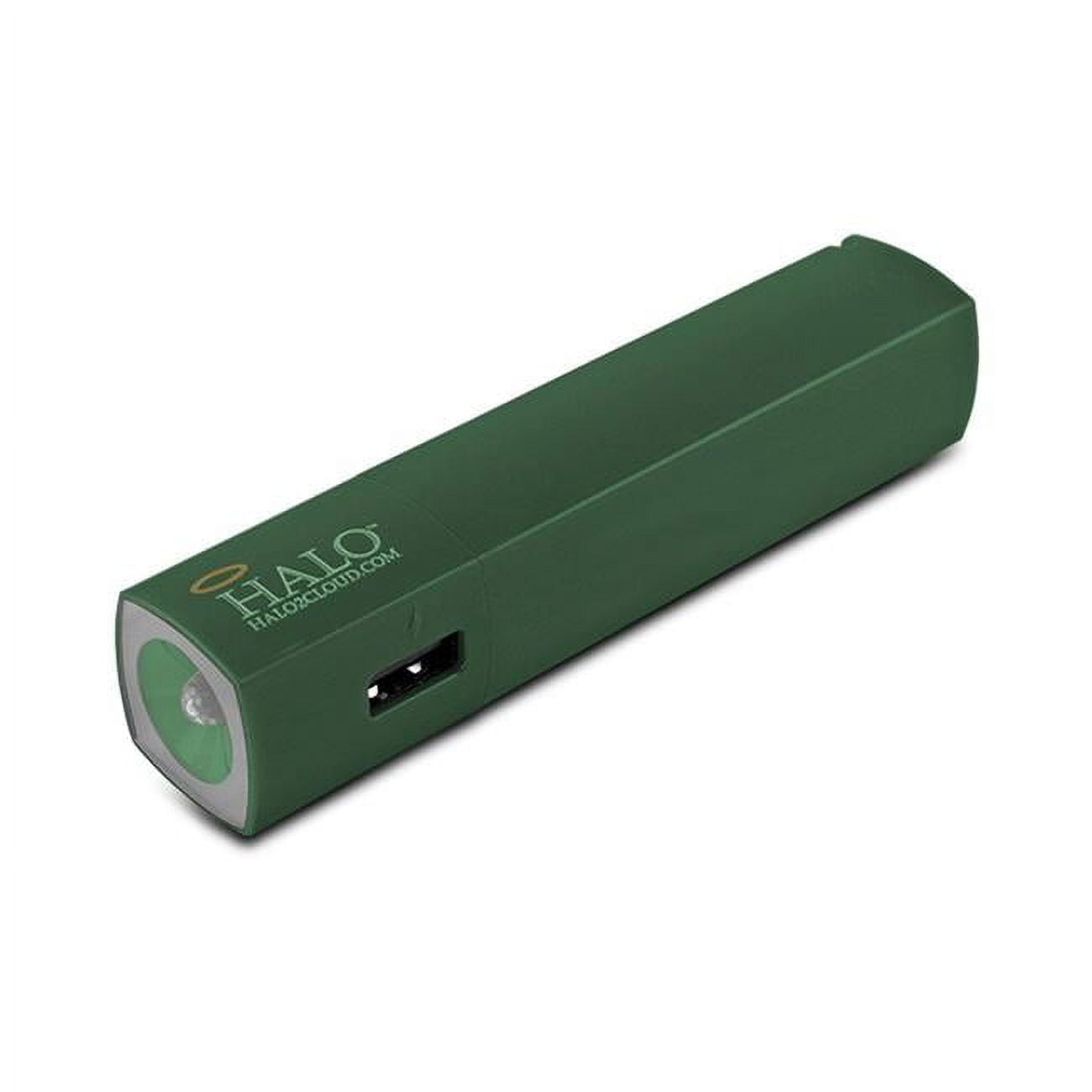 Halo2Cloud Pocket Power Starlight 3000mAh Power Bank with Flash Light, Green - Walmart.com