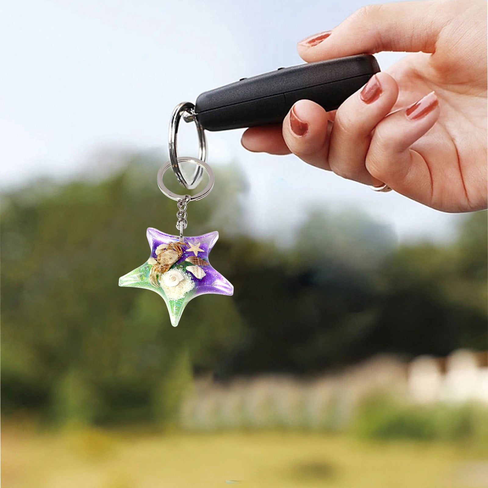 Halobios Specimen Ornament Keychain Oceans Animals In Resin Decorative ...