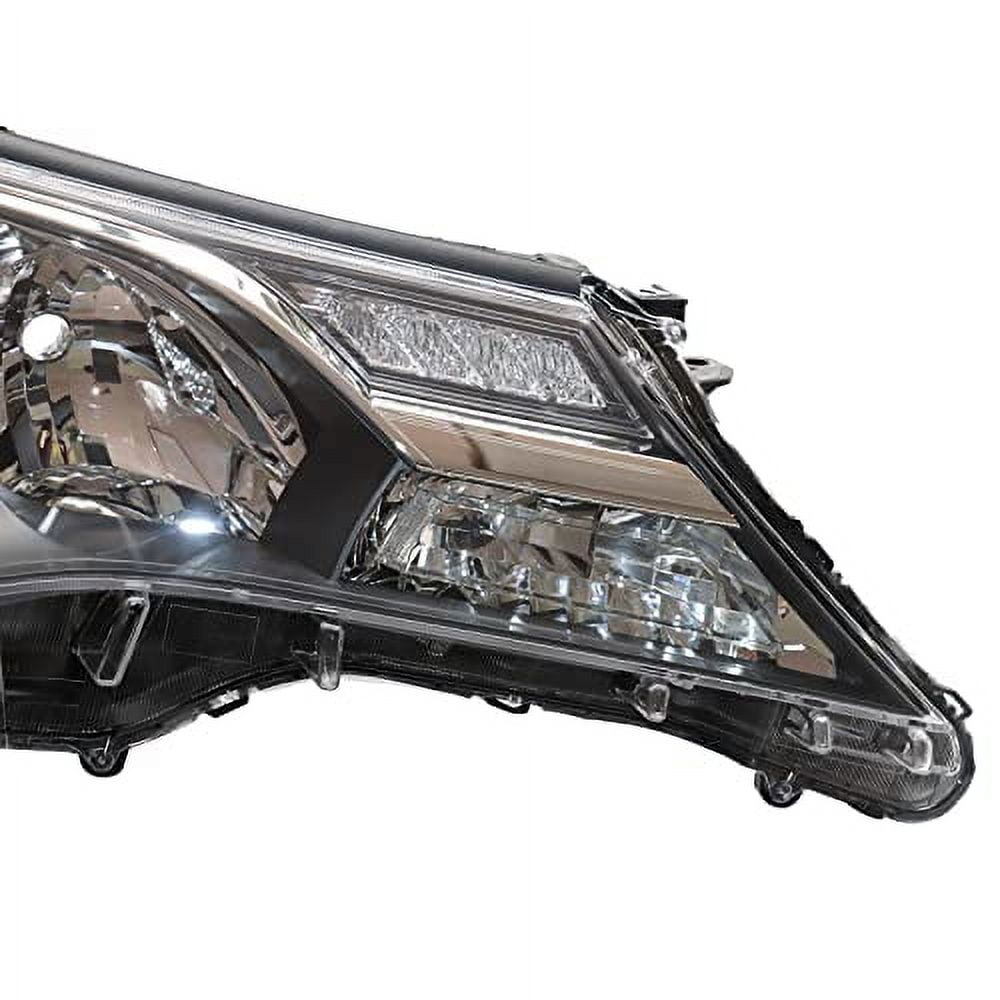 Halogen Front Headlight Assembly For 2013 2014 2015 Toyota RAV4 RAV-4 ...