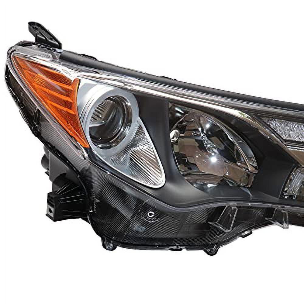 Halogen Front Headlight Assembly For 2013 2014 2015 Toyota RAV4 RAV-4 ...