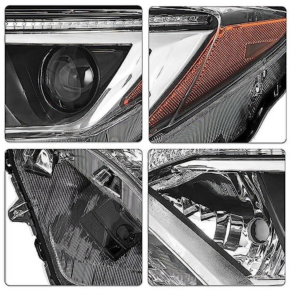 Halogen Headlight Assembly Fit for 2016 2017 2018 RAV4 OE Style ...