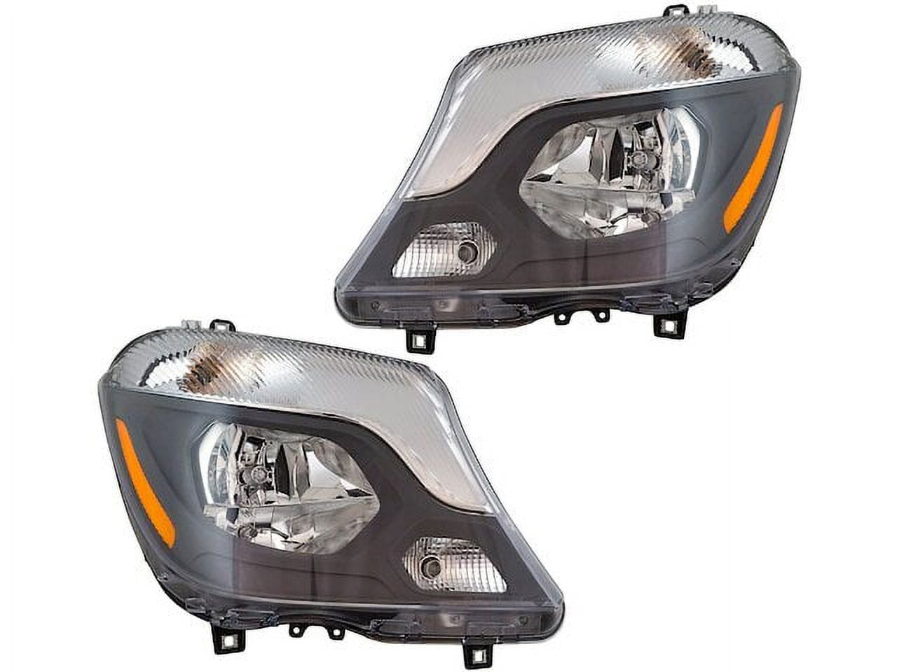 Halogen Headlight Assembly - Set of 2 - Compatible with 2014 - 2018 ...