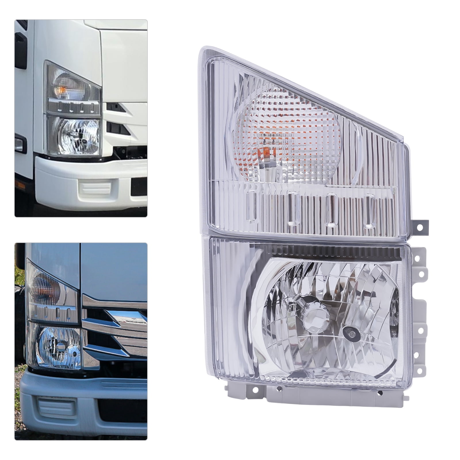Halogen Headlight & Corner Lamp LH Front Headlight Corner Lamp Fit For ...