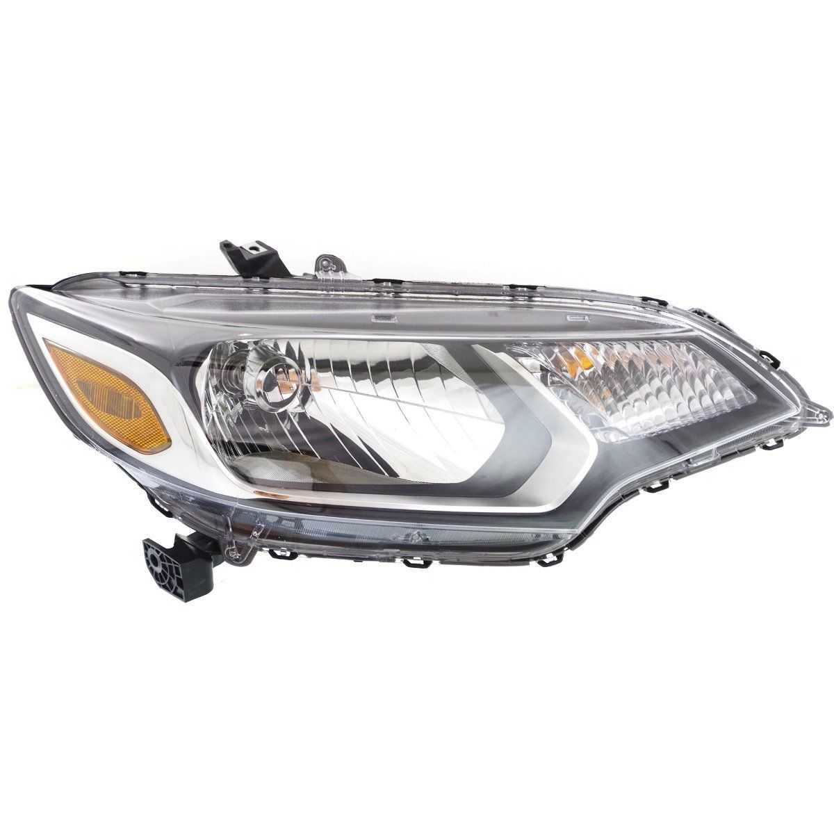 Halogen Headlight For 2015-2017 Honda Fit Right w/ Bulb - Walmart.com