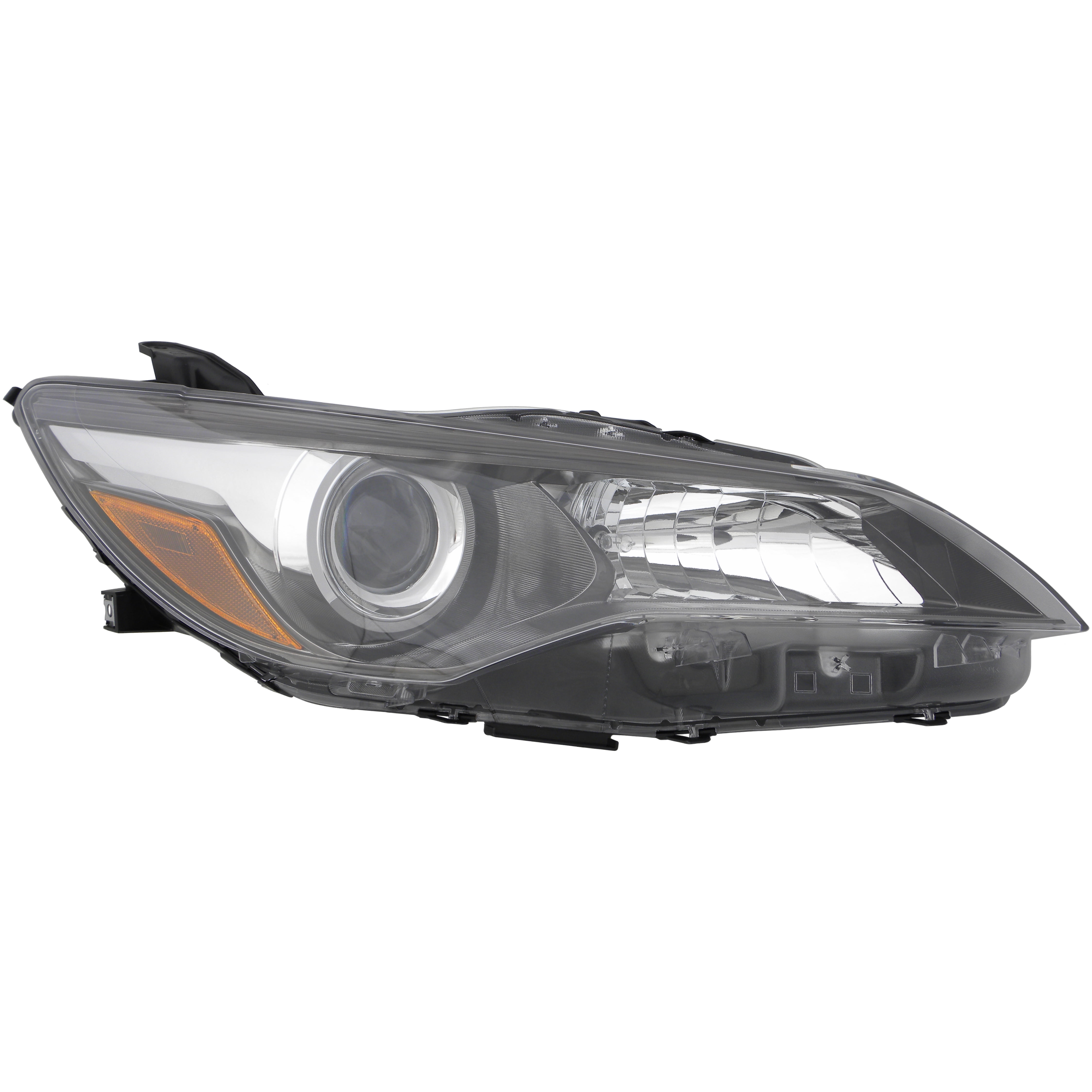 Halogen Headlight Lamp for 15-16 Toyota Camry SE/XSE (Black) Passenger ...