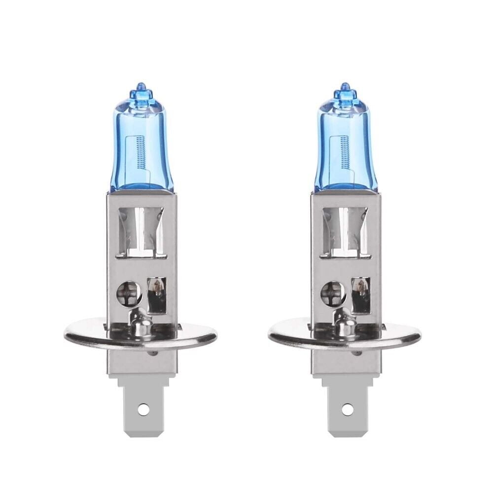 Halogen Headlight Xenon Lightbulb 12V 100W 5000K Pair White High Low ...