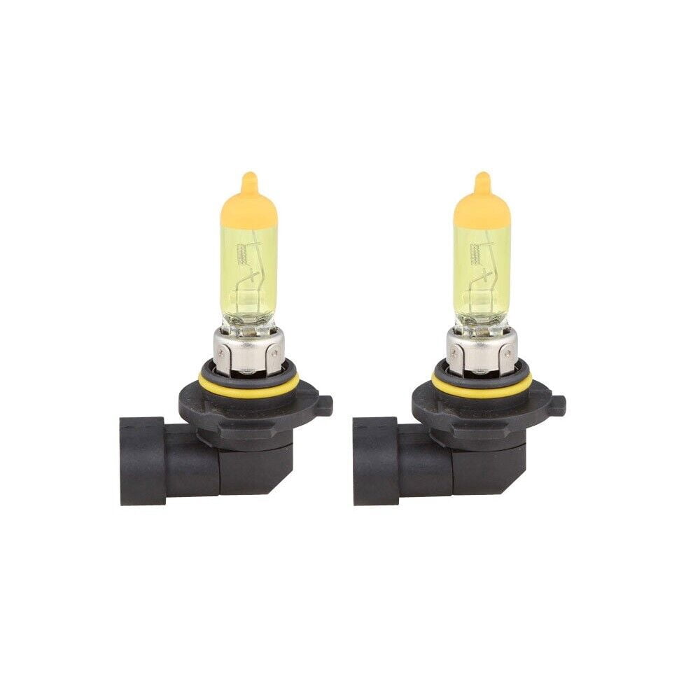 Halogen Headlight Xenon Lightbulb 12V 100W 5000K Pair Yellow High Low ...
