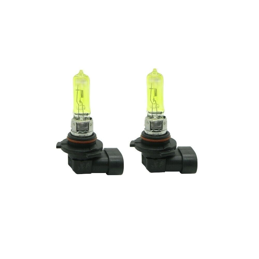 Halogen Headlight Xenon Lightbulb 12V 100W 5000K Pair Yellow High Low ...