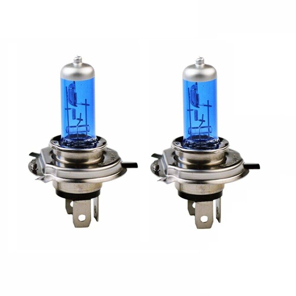 Halogen Headlight Xenon Lightbulb 12V 55W 5000K Pair White High Low ...