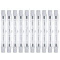 100W Halogen Light Bulb, 120V, J Type T3 R7S, 78mm Double Ended, 3.13 ...