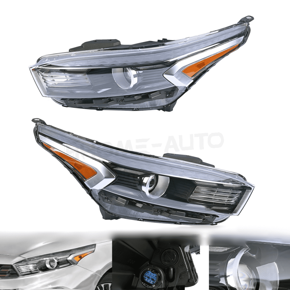 Halogen Projector Headlight For 2022 2023 Kia Forte W/ LED DRL Left ...