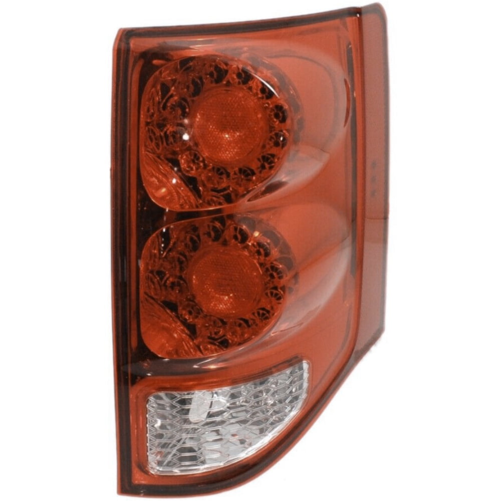 Halogen Tail Light For 2011-2020 Dodge Grand Caravan Right Clear/Red w ...