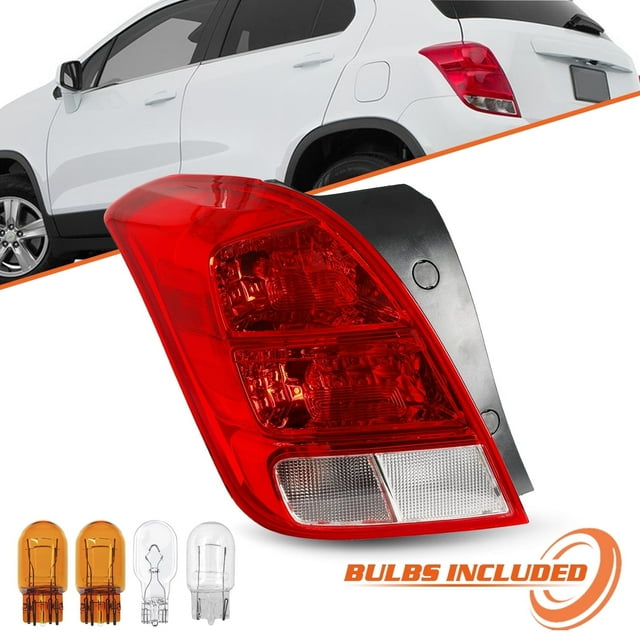 Halogen Tail Light For 2013-2022 Chevrolet Trax Red Brake Lamp W/ Bulbs ...