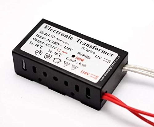 Halogen/Xenon Electronic Transformer 160 Watt Max output 120 Volt Input ...