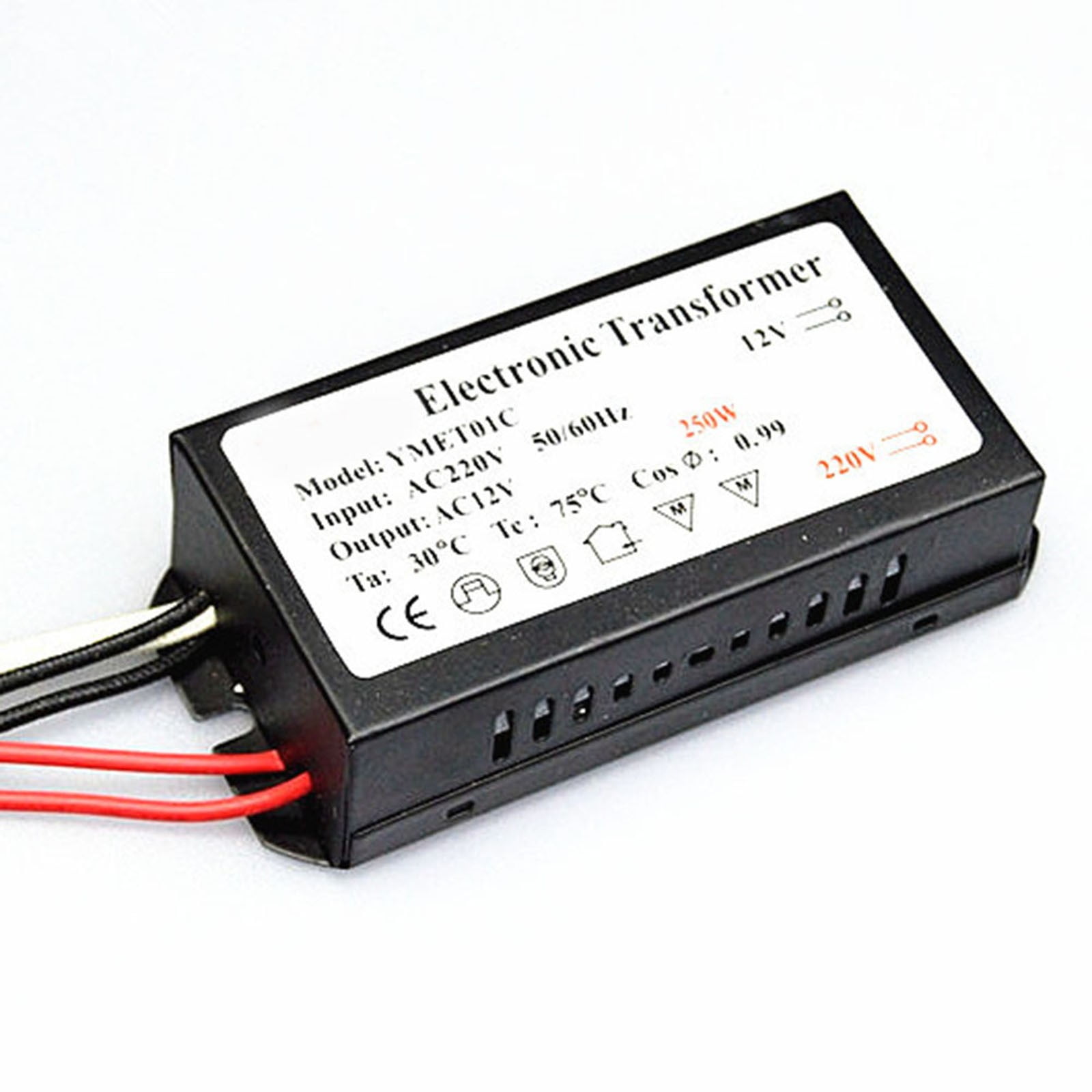 Halogen/Xenon Electronic Transformer Output 220V Input/12 VAC OutPut ...