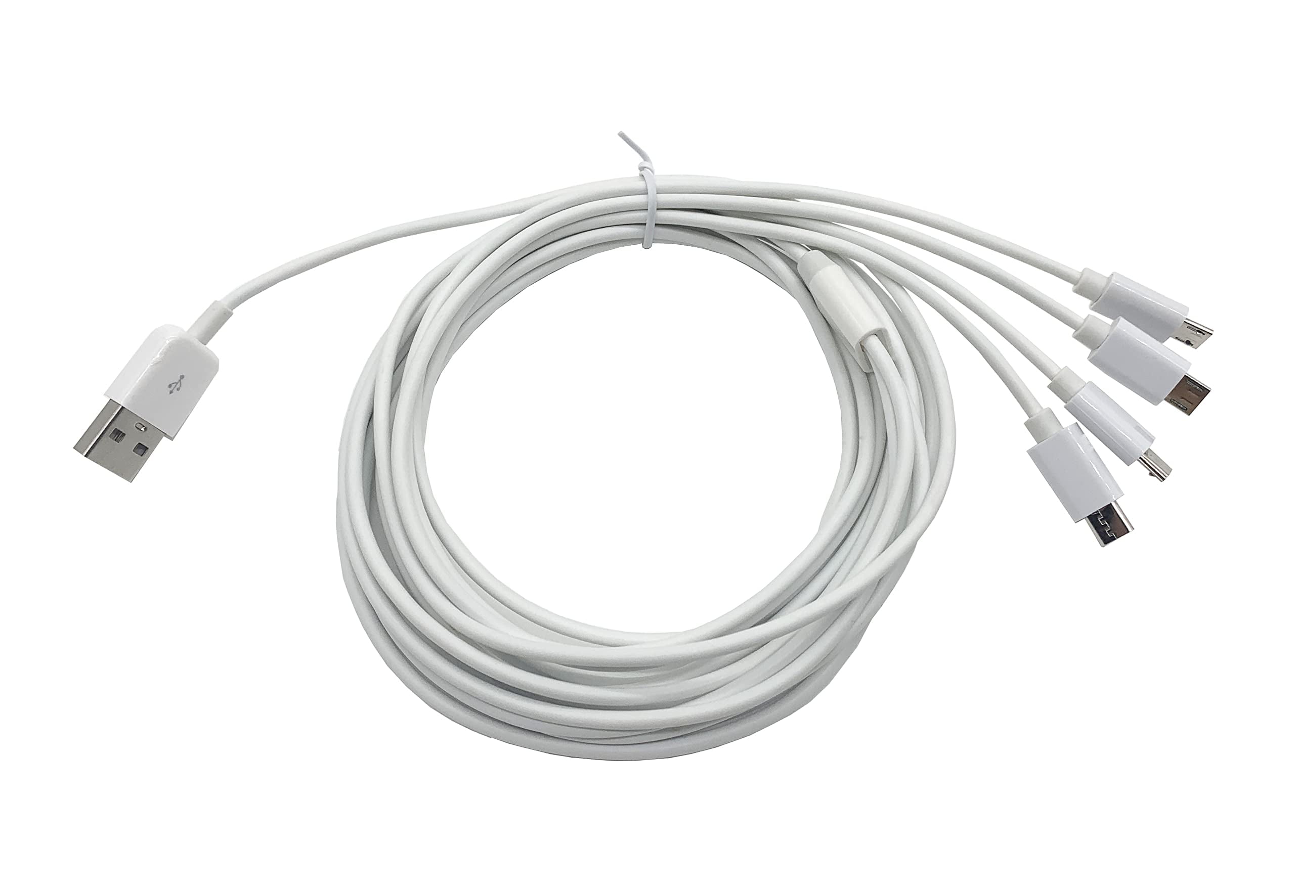 Halokny Micro USB Cable 4 in 1 Charging Cable - USB 2.0 to Four Micro ...