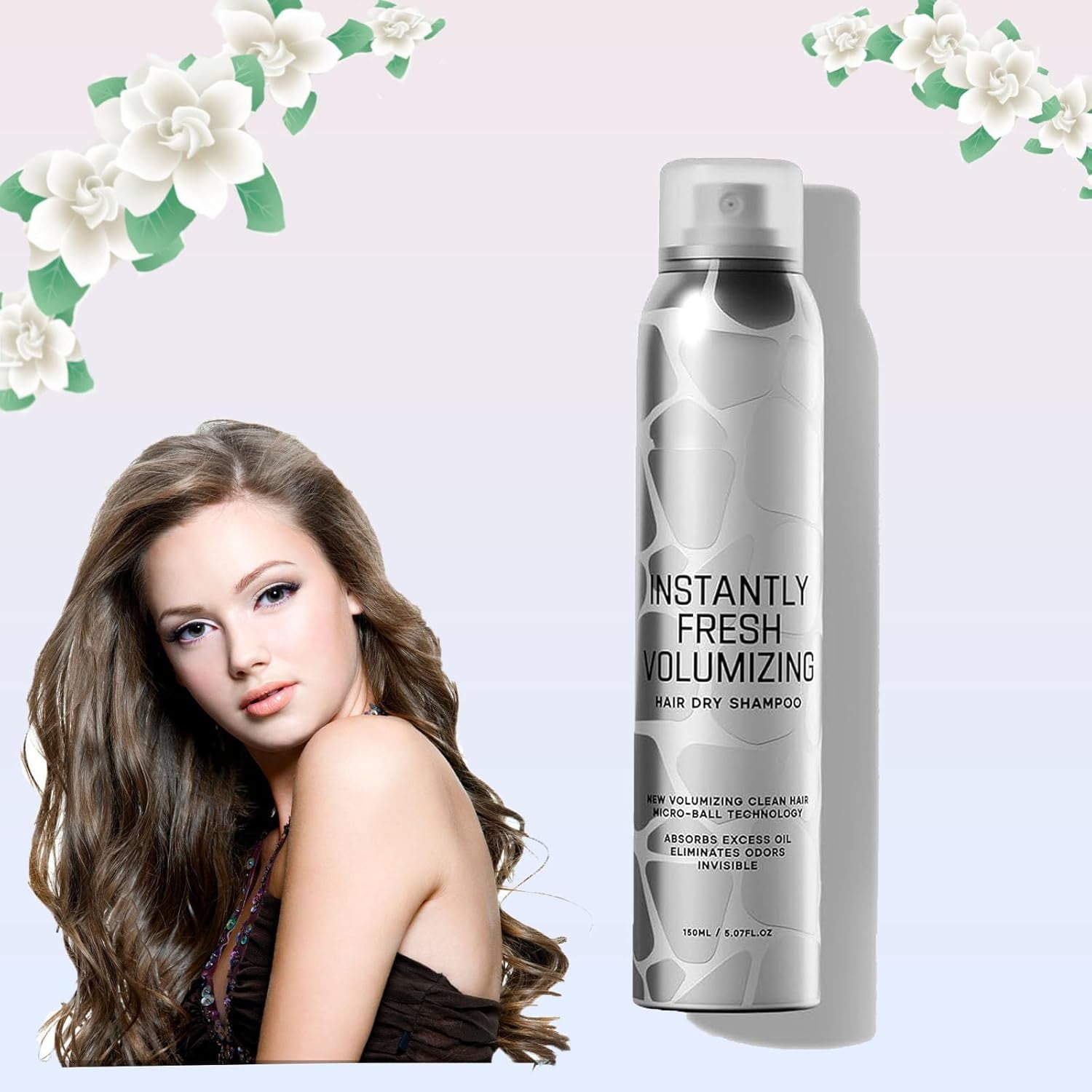 Halovida Dry Shampoo, Halovida Instantly Fresh Volumizing Hair Dry ...