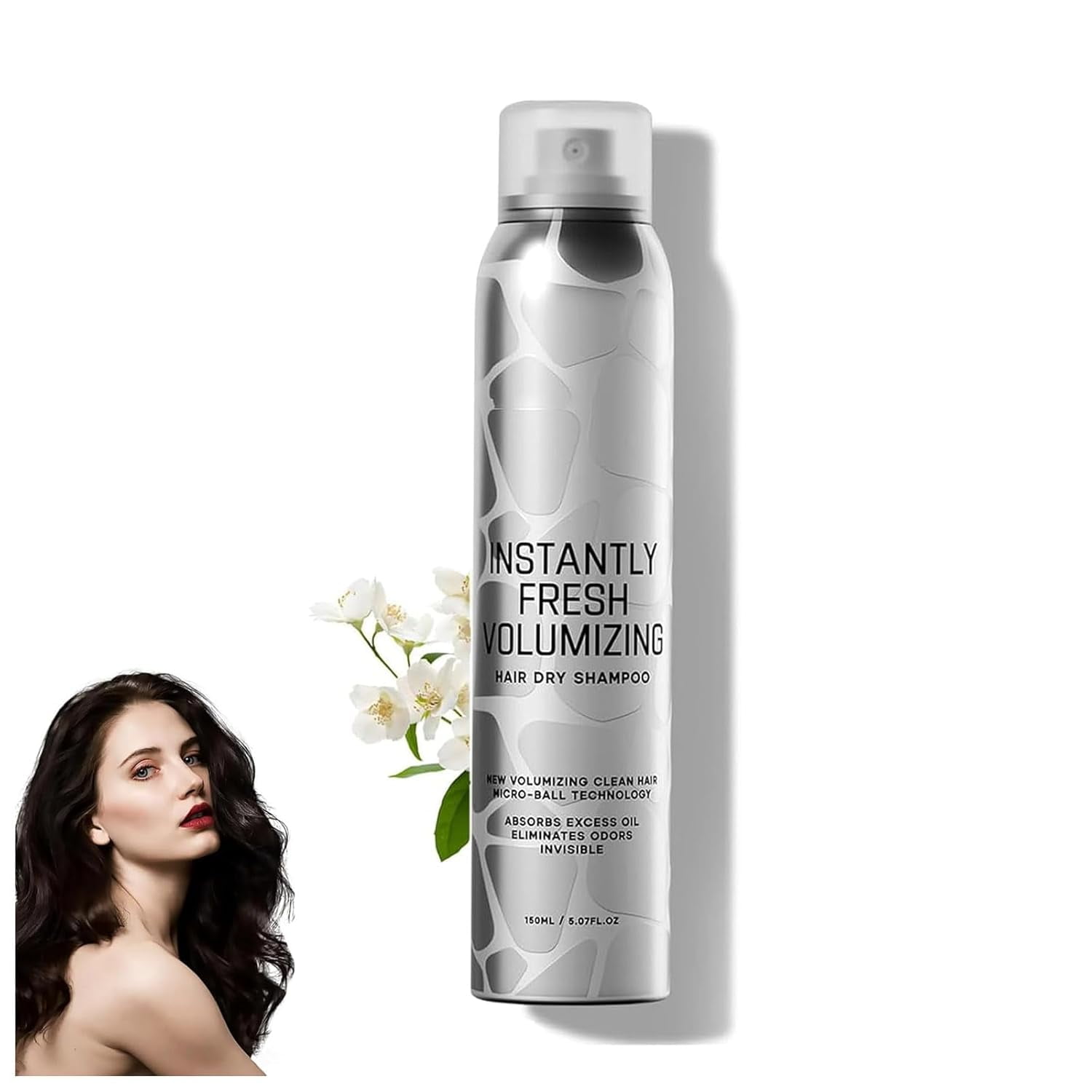 Halovida Instantly Fresh Volumizing Hair Dry Shampoo, Natural Dry ...