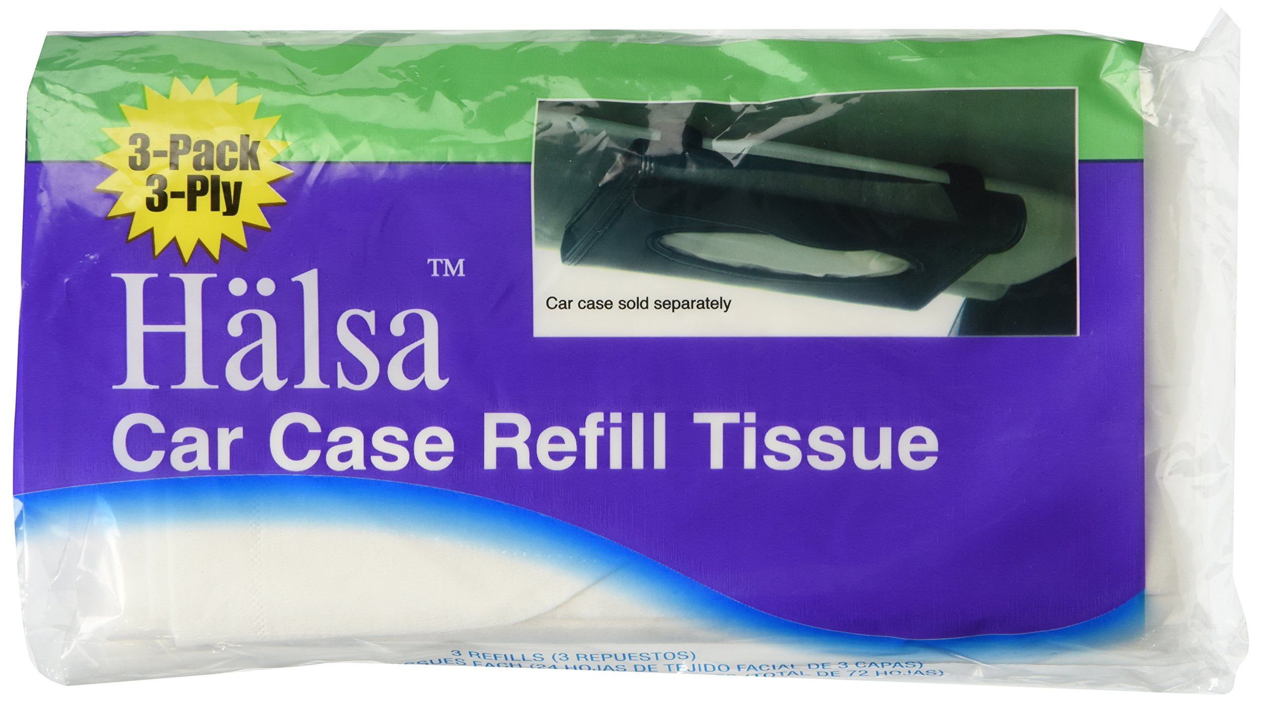 Halsa TS3 Auto Visor STF9 Tissue Refills, 3 Piece - Walmart.com