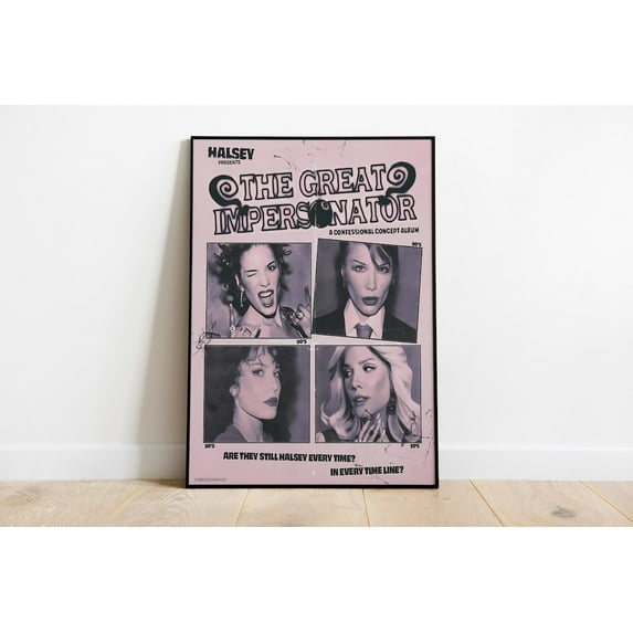 Halsey Album Cover : Matte Music Wall Art Print #295, Unframed Poster ...