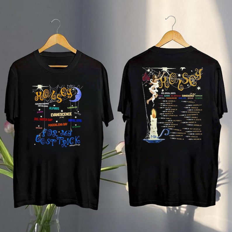 Halsey For My Last Trick The Tour Dates 2025 Shirt, Halsey 2025 Concert ...