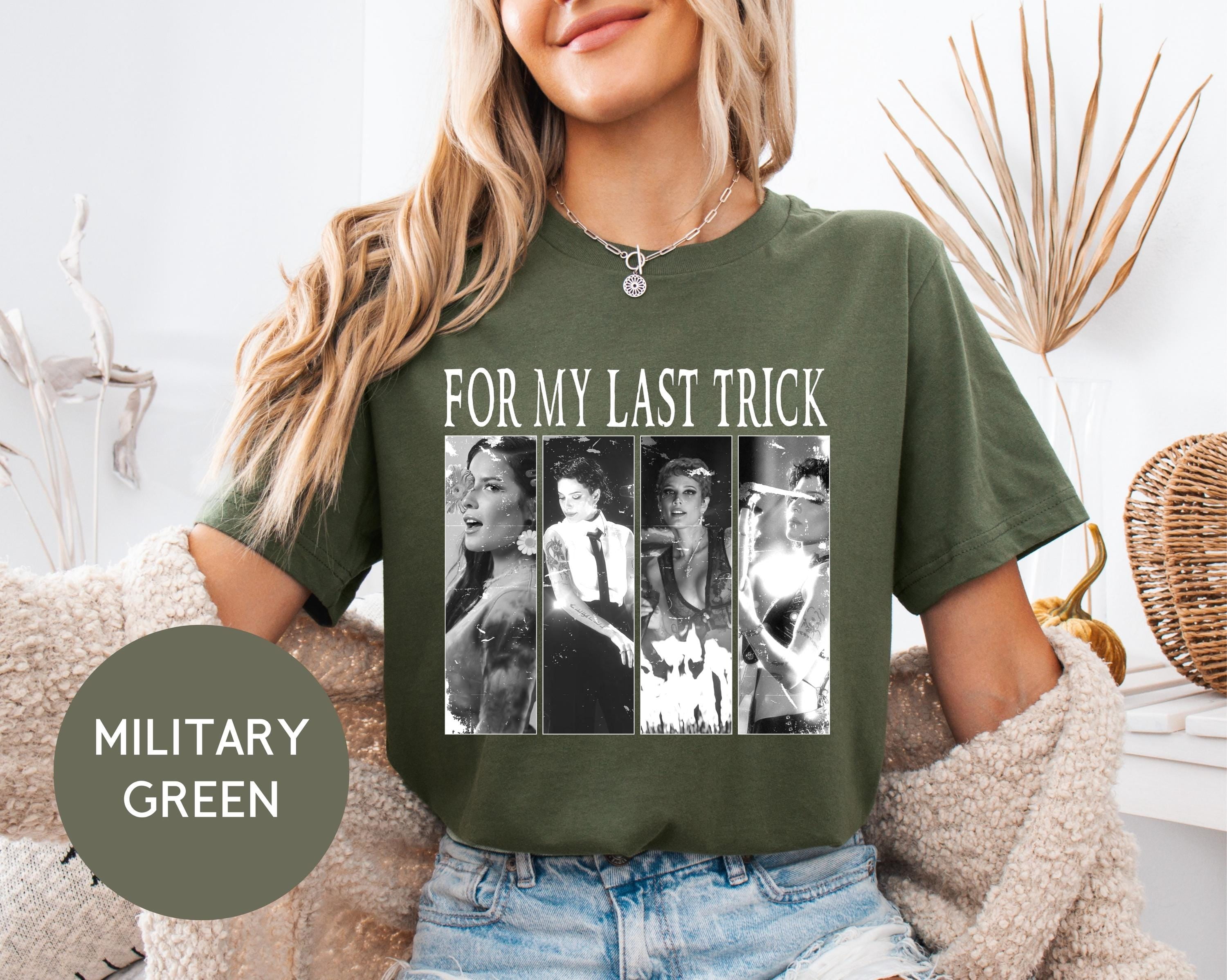 Halsey Graphic Shirt, 2025 Halsey For My Last Trick The Tour Shirt ...