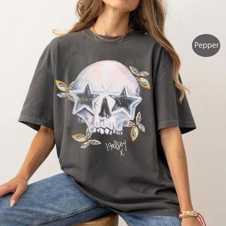 Halsey Graphic Shirt, 2025 Halsey For My Last Trick The Tour Shirt ...