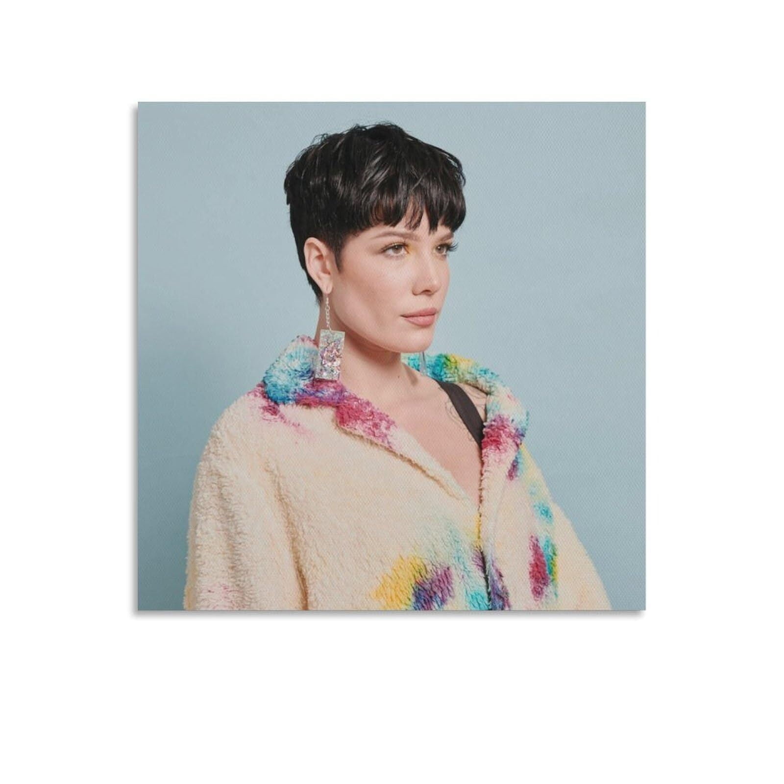 Halsey The Halsey Interview Canvas Poster Bedroom Decoration Landscape ...