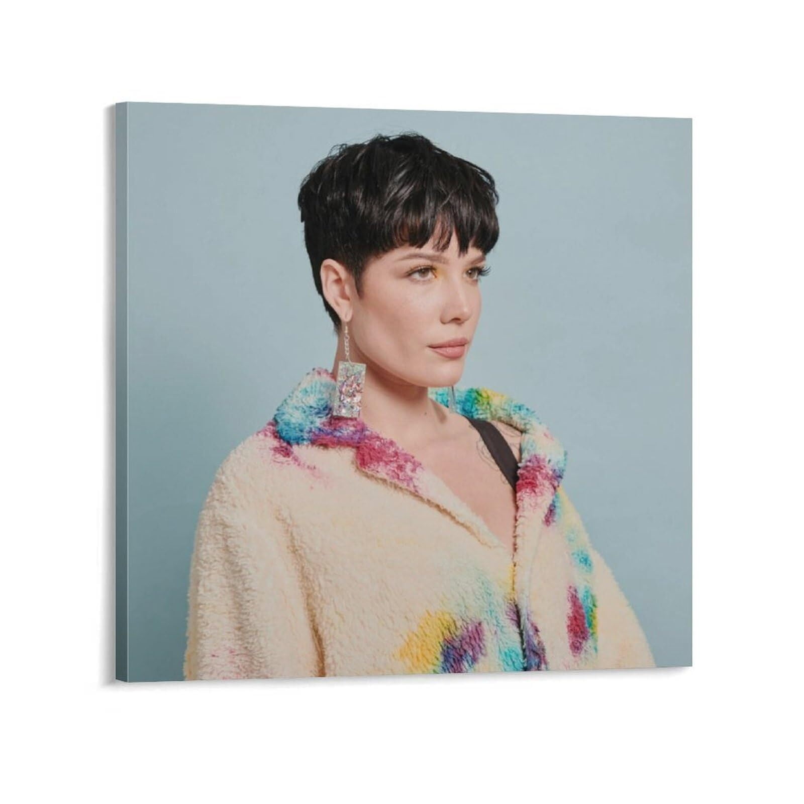 Halsey The Halsey Interview Canvas Poster Bedroom Decoration Landscape ...