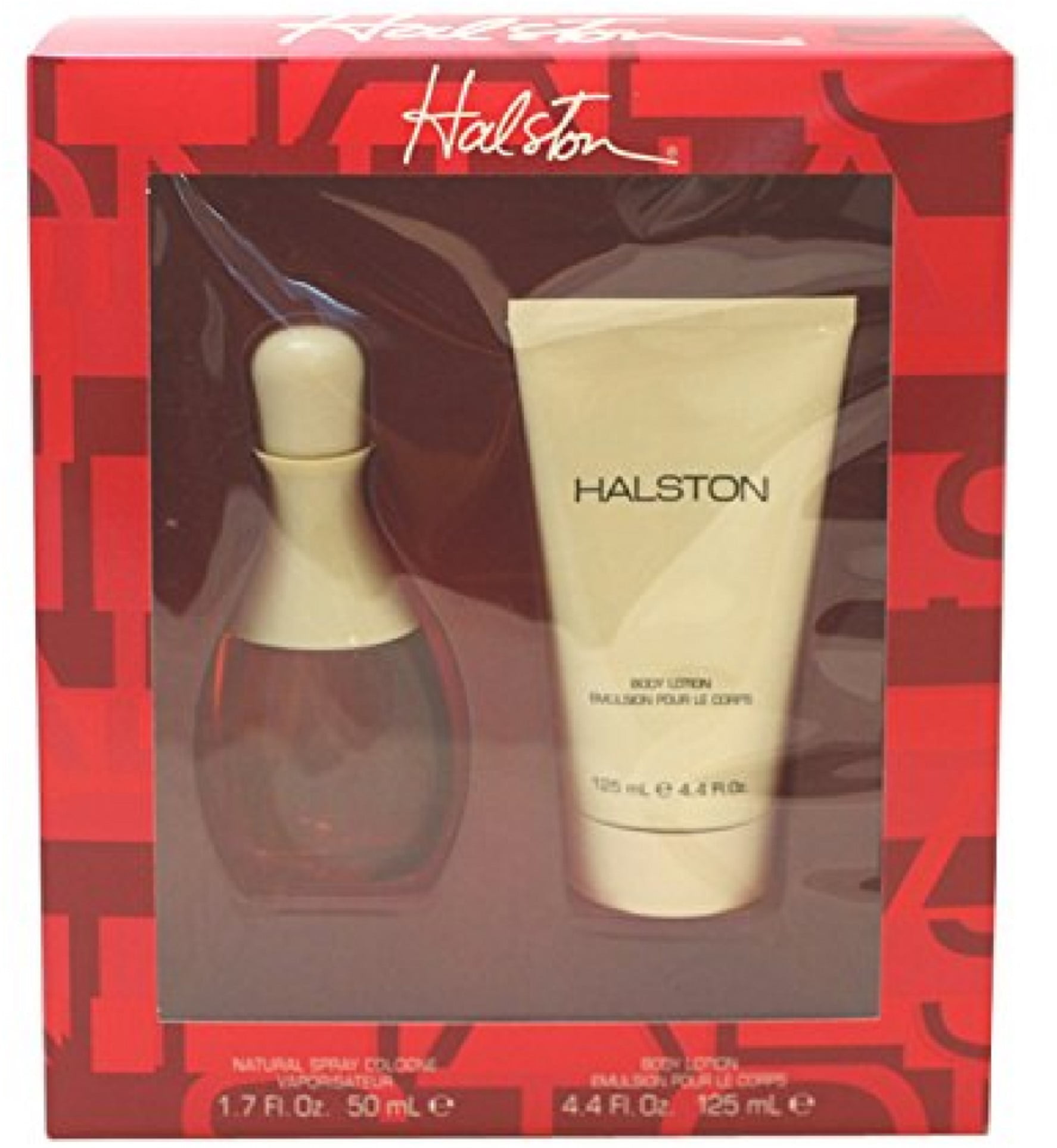 Halston 2 Pc. Gift Set ( Cologne Spray 1.7 Oz & Body Lotion 4.4 Oz) 1 ...