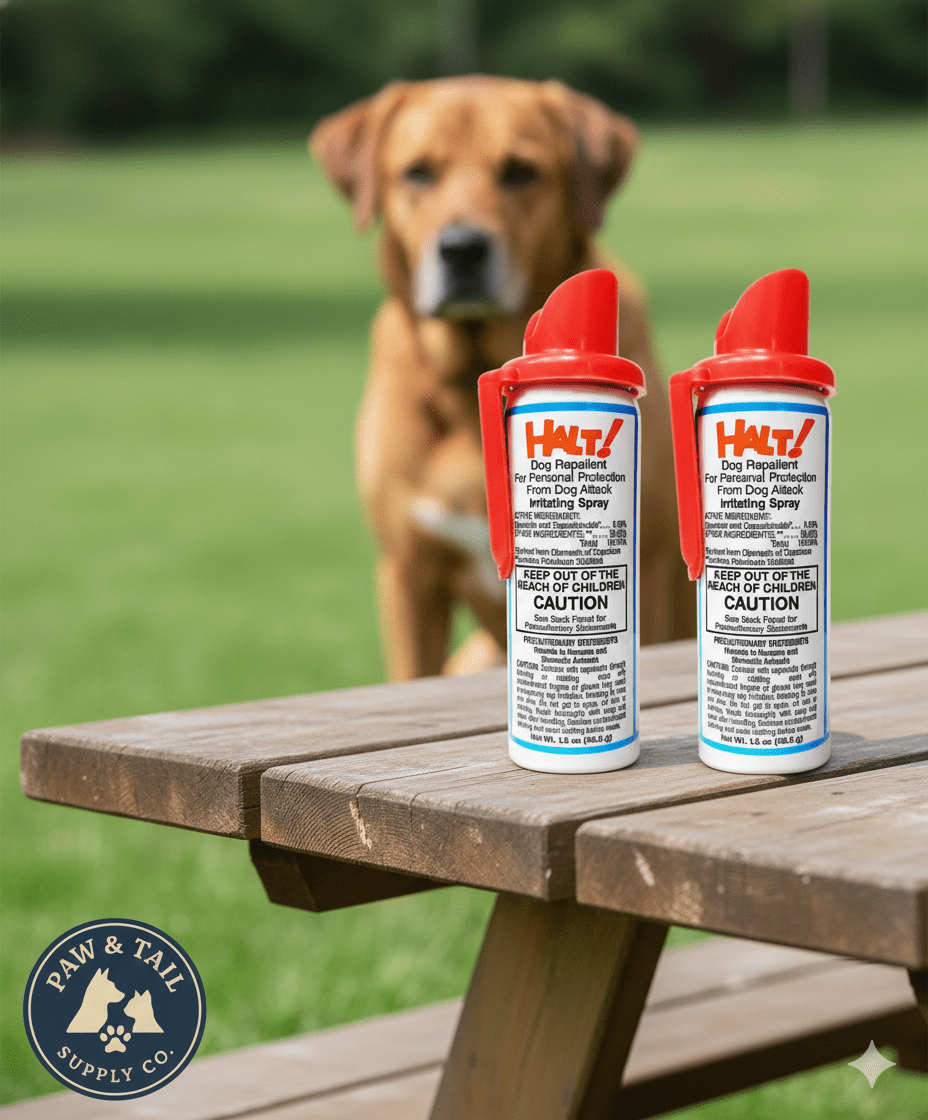 Halt Dog Repellent Spray 1.5 oz Effective Safe Capsaicin Defense for ...