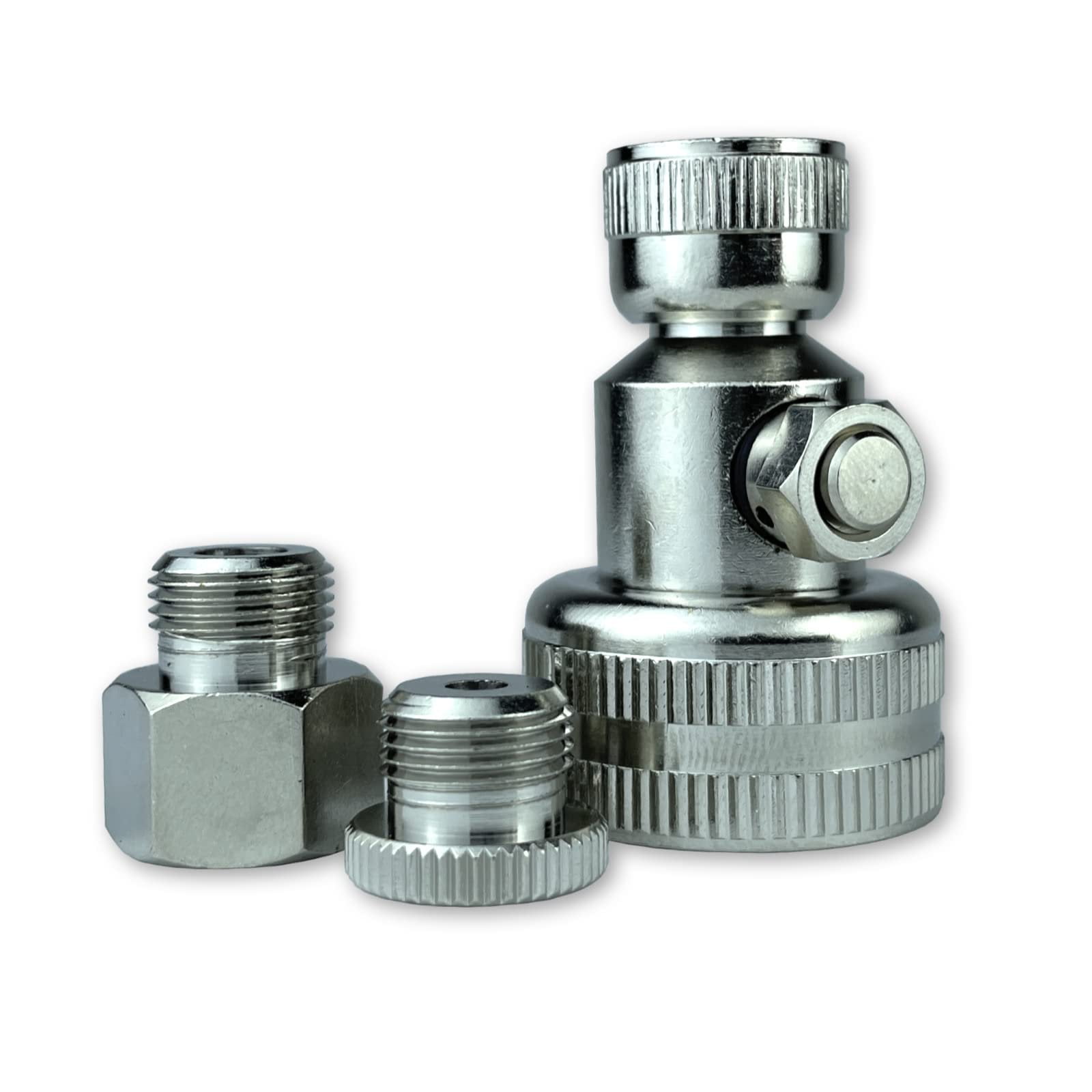 Haltec N-1091 Air and Water Tire Valve Inflation Fluid Adapter Farm ...