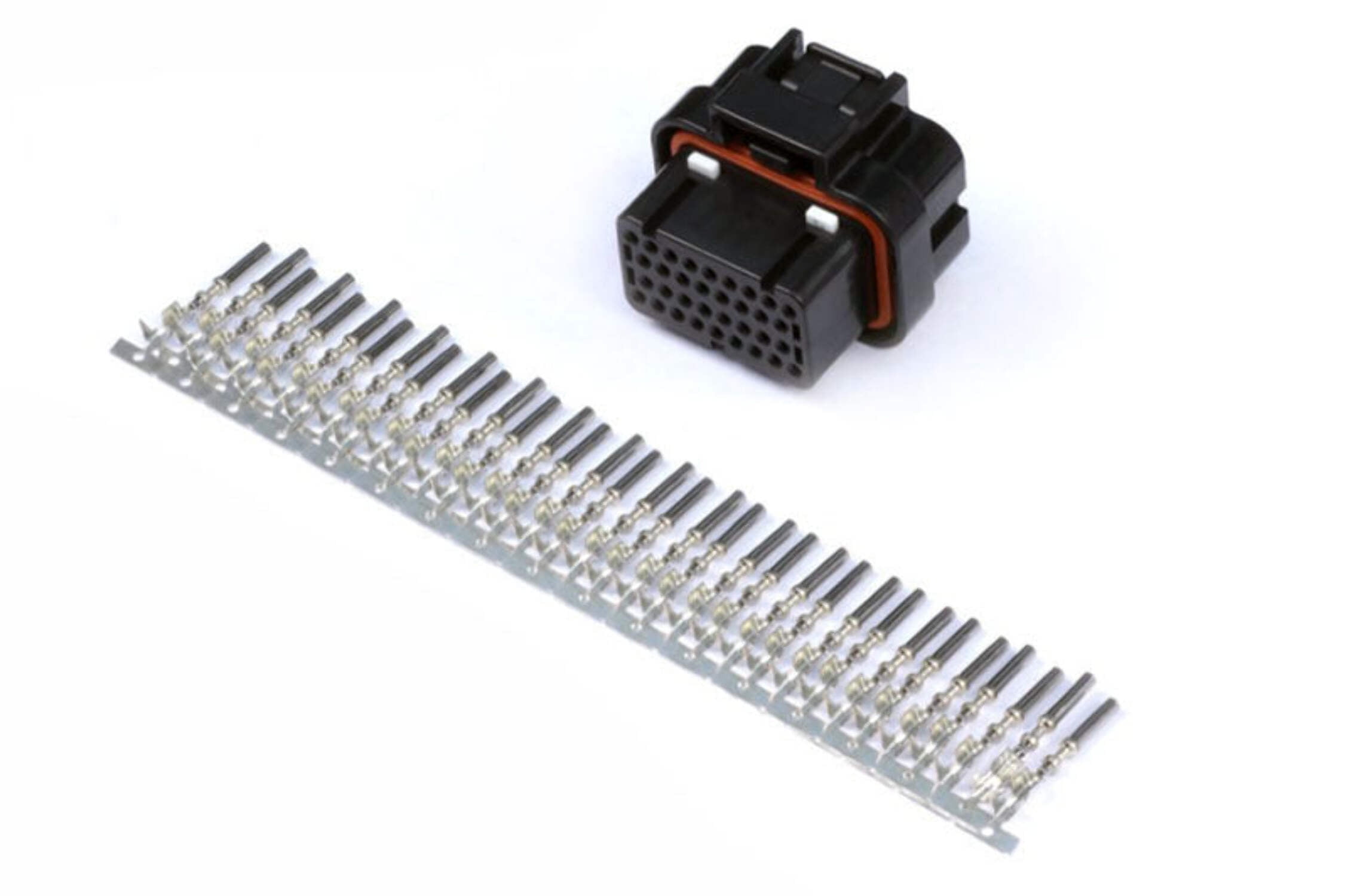 Haltech AMP 34 Pin 4 Row 3 Keyway Superseal Connector Plug Pins ...