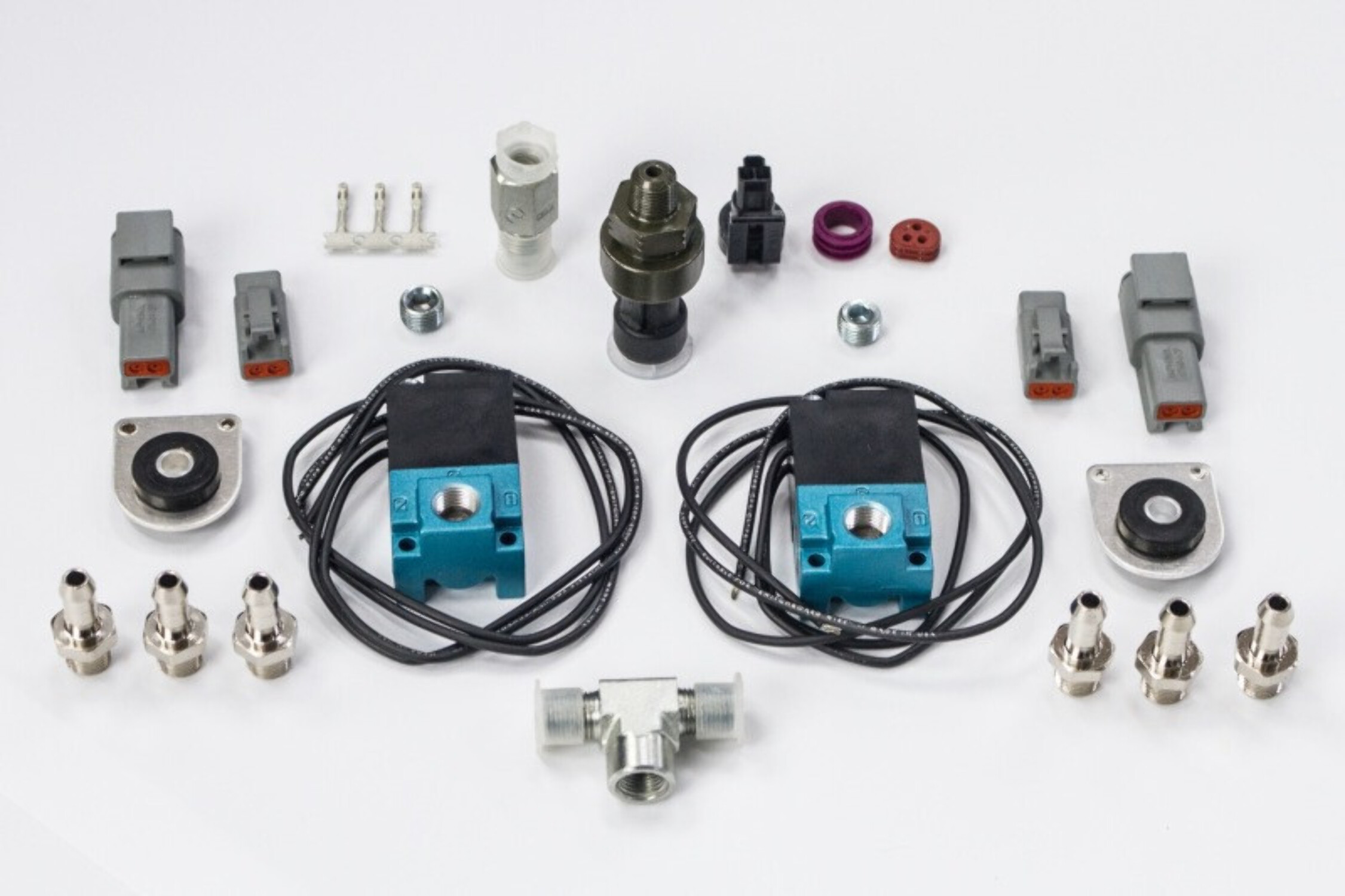 Haltech CO2 Boost Control Dual Solenoid Pressure Sensor Kit - HT-020402 ...