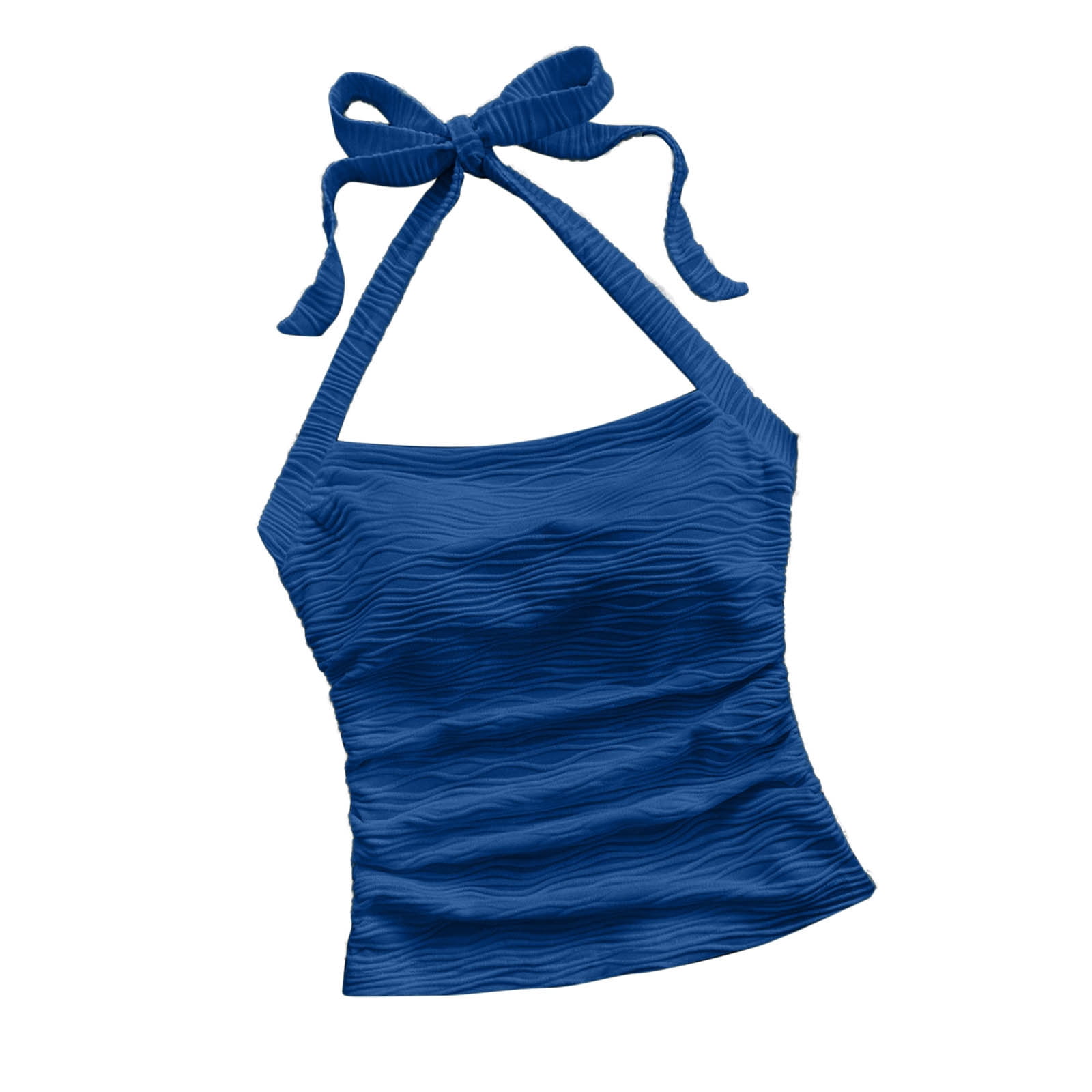 Halter Tops for Women 2025 Summer Going Out Tops Backless Crop ...