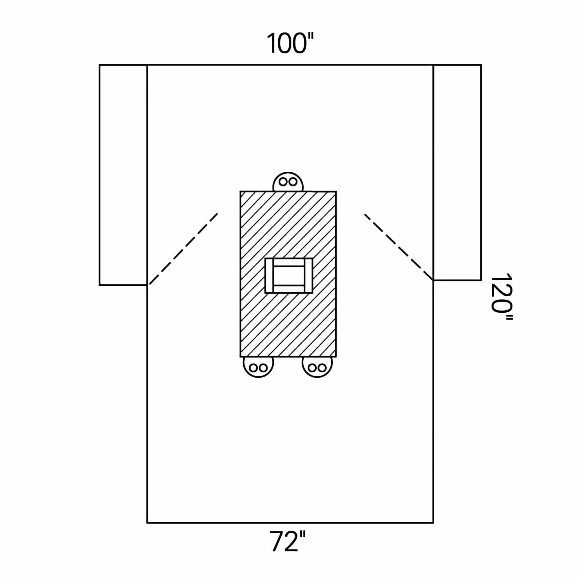 Halyard Sterile Transverse Laparotomy Abdominal Drape, 100 x 72 x 120 ...