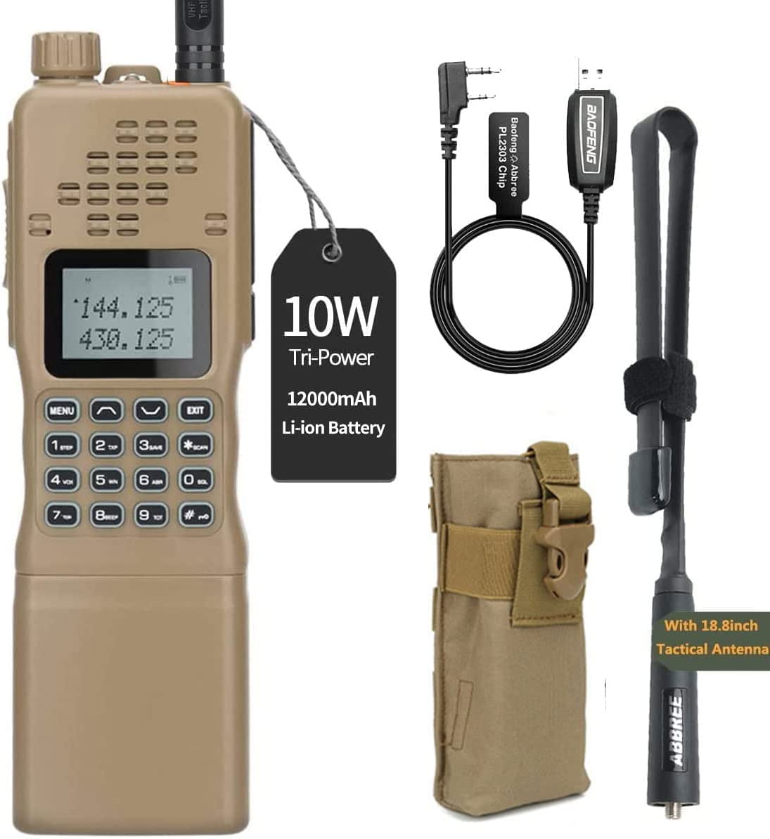 Ham Radio AR-152 10W High Power Two Way Radio for Adults,Long Range ...