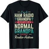 Ham Radio Grandpa for Ham Radio Operator Grandfather T-Shirt - Walmart.com