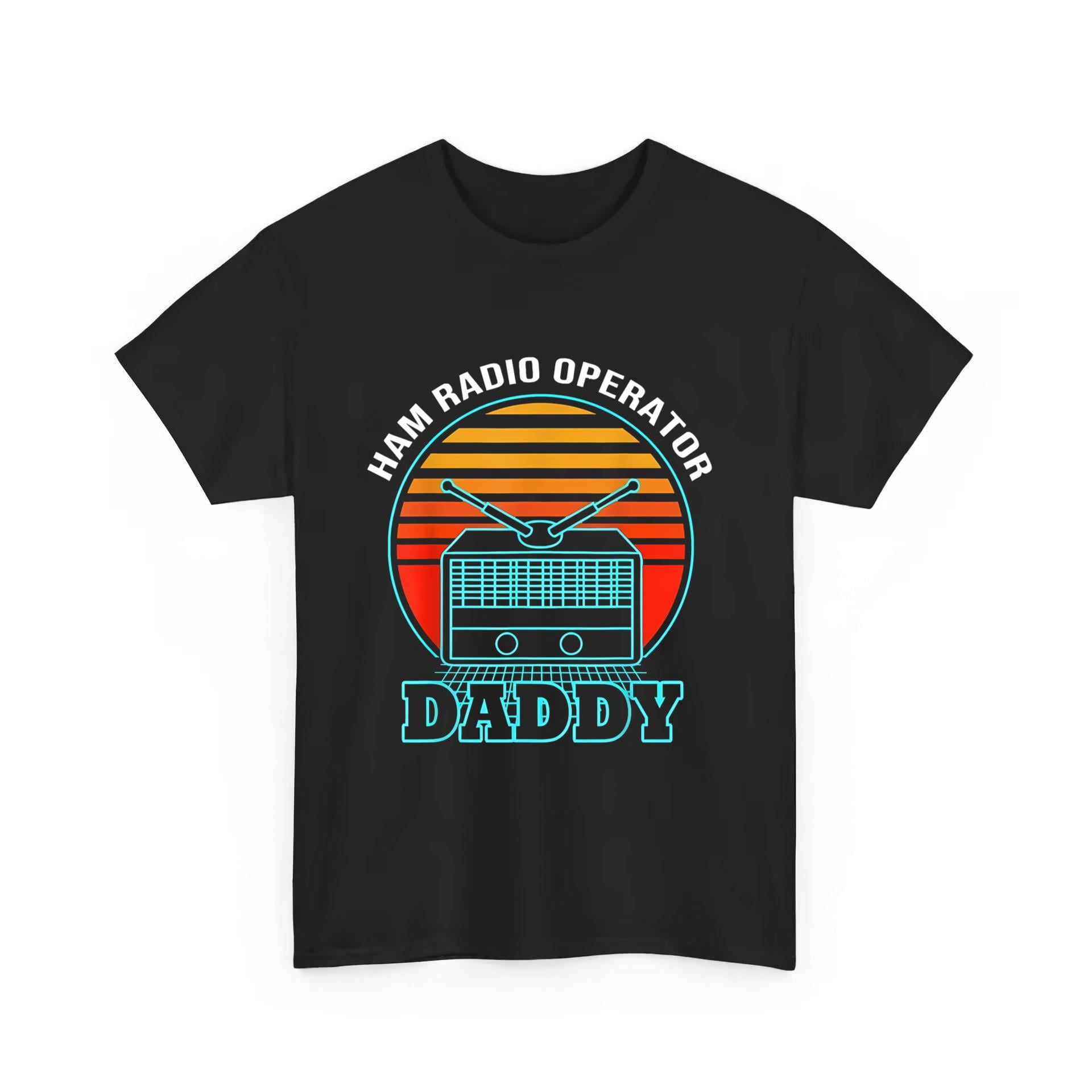 Ham Radio Operator Retro Vintage Father T-shirt for Men and Women ...