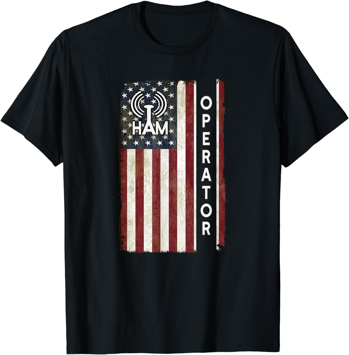 Ham Radio Operator Shirt 4th July American Flag Veteran Gift - Walmart.com