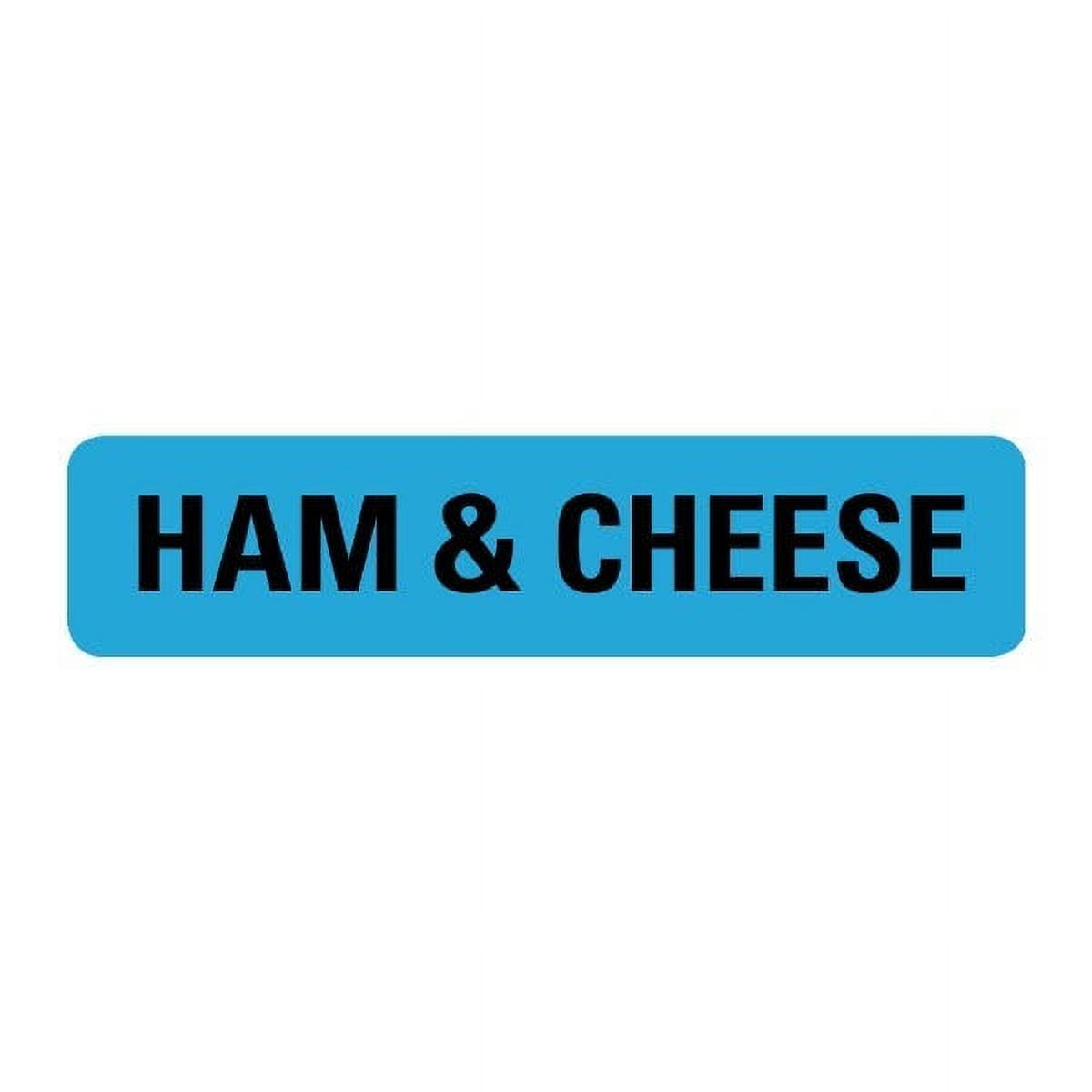 Ham and Cheese Food Service Medical Labels - Walmart.com